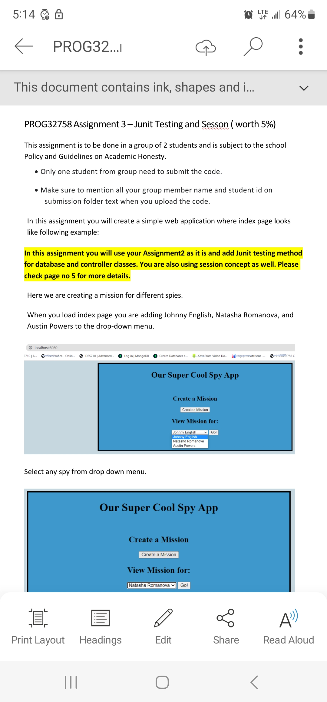 Solved Create Mission class as per following specification: | Chegg.com