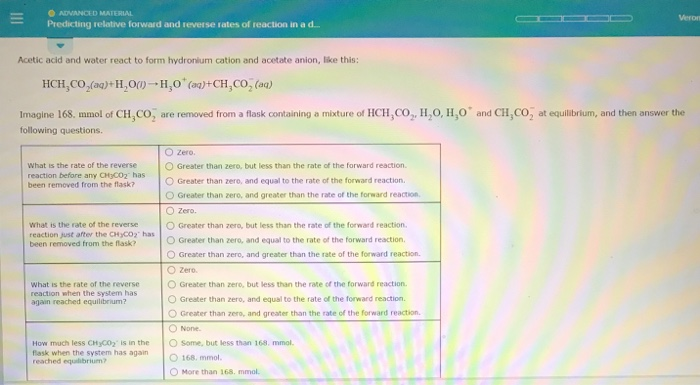 Solved ·AowNCED MATERIAL Predicting relative forward and | Chegg.com
