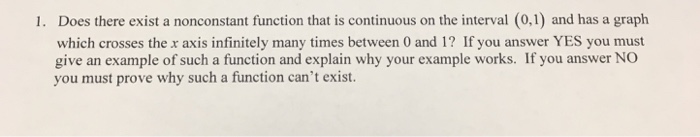 Solved Does there exist a nonconstant function that is | Chegg.com