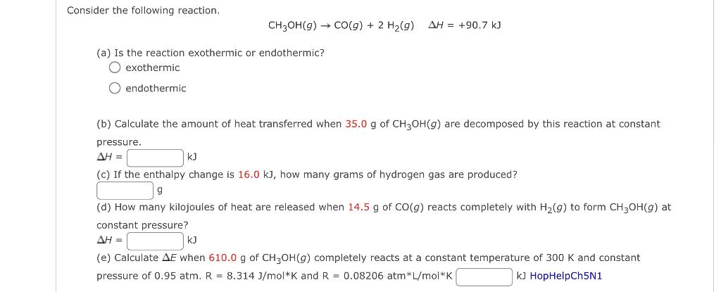 Solved Consider the following reaction. | Chegg.com