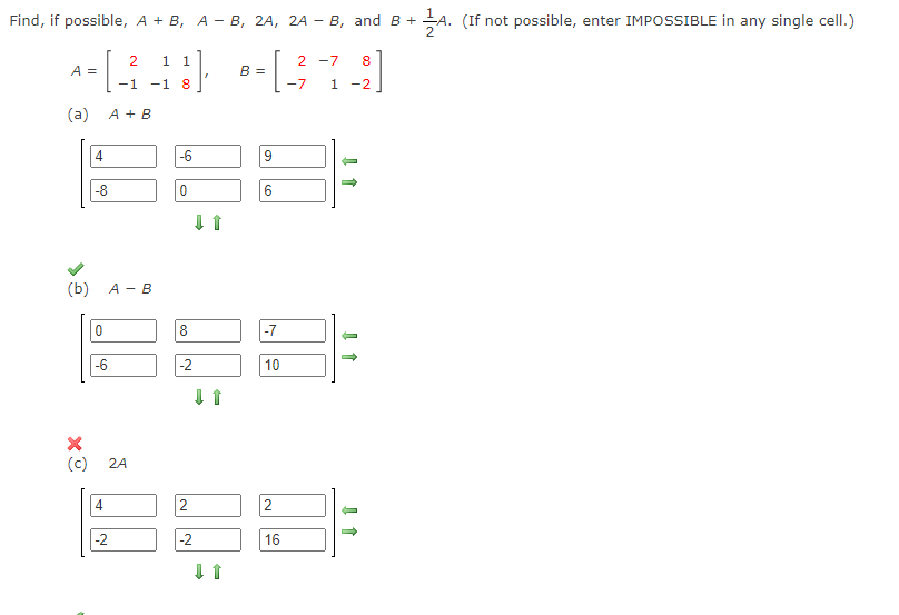 Solved I am not sure why the ones marked wrong are incorrect | Chegg.com