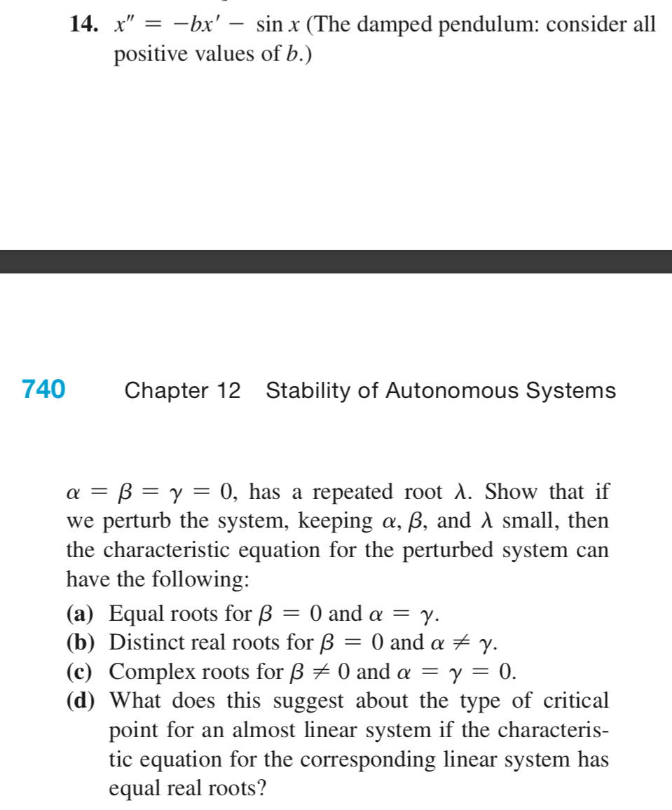 Solved In Problems 13–16, convert the second-order | Chegg.com
