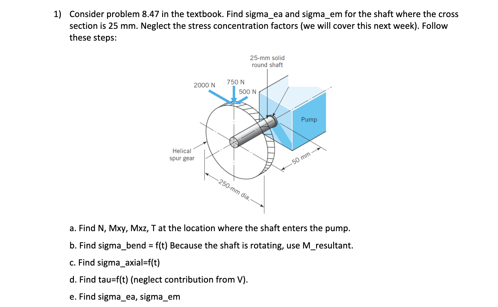 Solved Consider problem 8.47 in the textbook. Find sigma_ea | Chegg.com