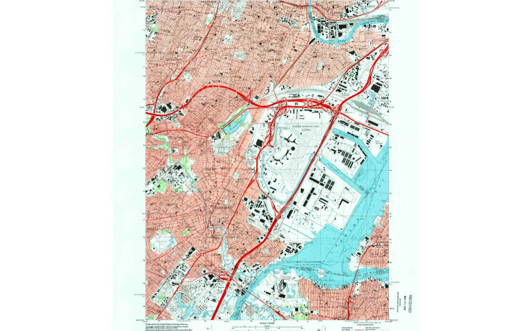 What is the name of the quadrangle to the north? (It | Chegg.com
