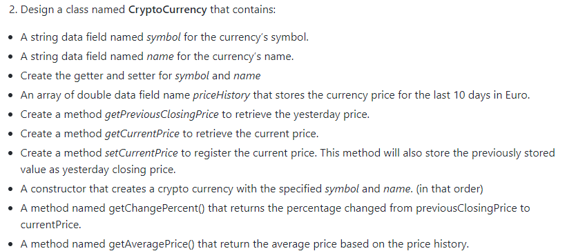 Solved Draw the UML diagram for the class then | Chegg.com