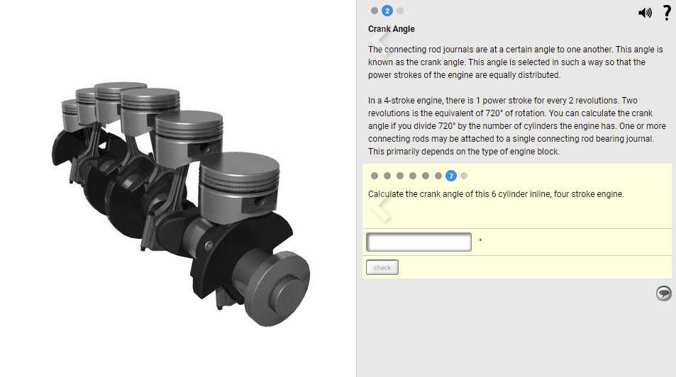 Solved » ? Crank Angle The connecting rod journals are at a | Chegg.com