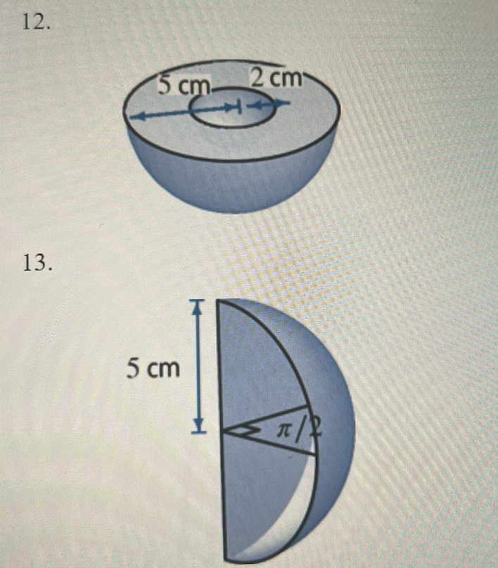 Solved For number 12 ﻿and 13, ﻿please only set up the | Chegg.com