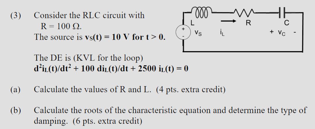 Solved by an EXPERT For part a it is supposed to be C instead of R. | Chegg.com