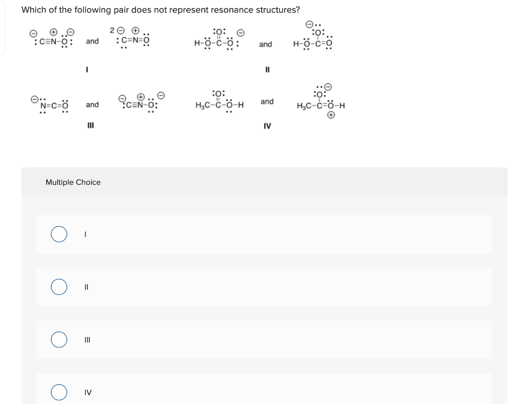 Solved Which of the following pair does not represent | Chegg.com