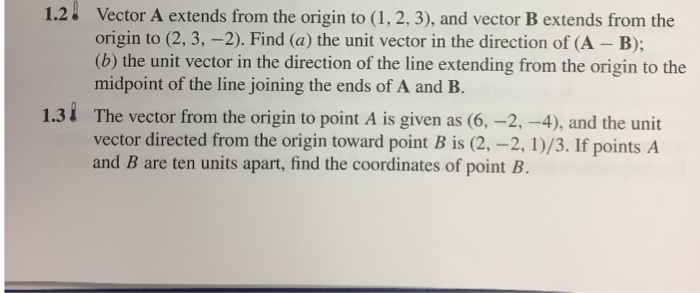 Solved Vector A extends from the origin to (1, 2, 3), and | Chegg.com