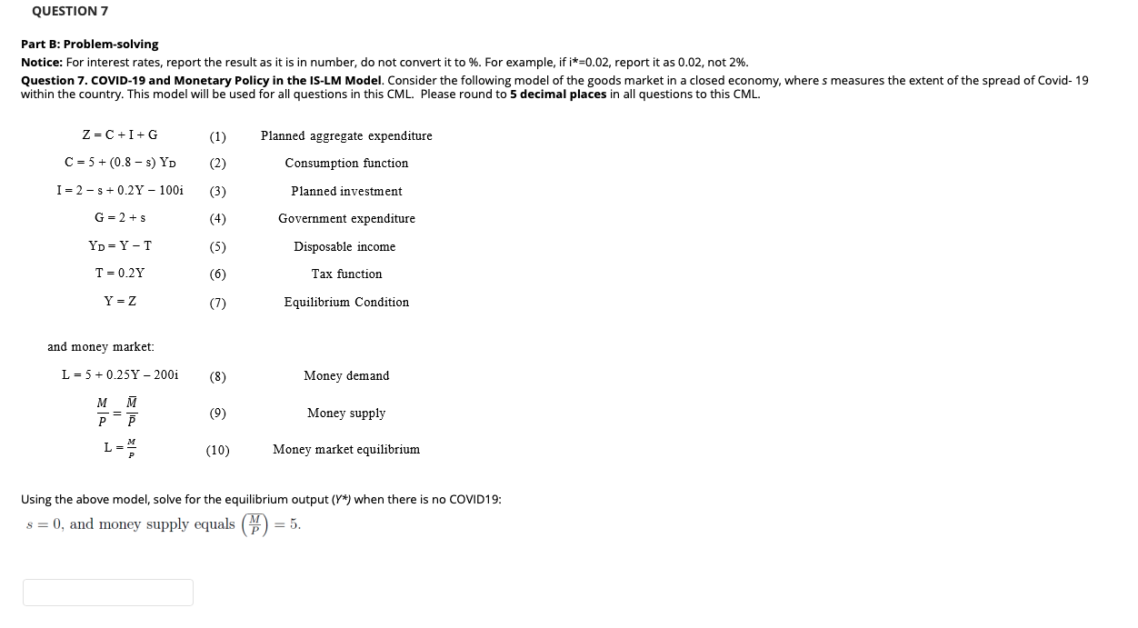 Solved Part B: Problem-solving Notice: For interest rates, | Chegg.com