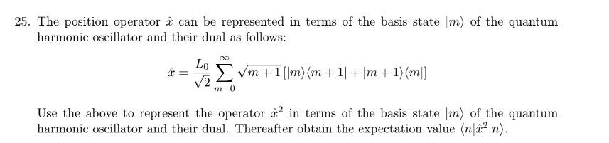 Solved The position operator hat(x) ﻿can be represented in | Chegg.com