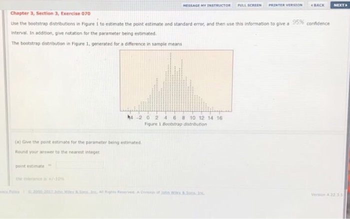 PRINTER VERSION NEXT MESSAGE HEY INSTRUCTOR Chapter | Chegg.com