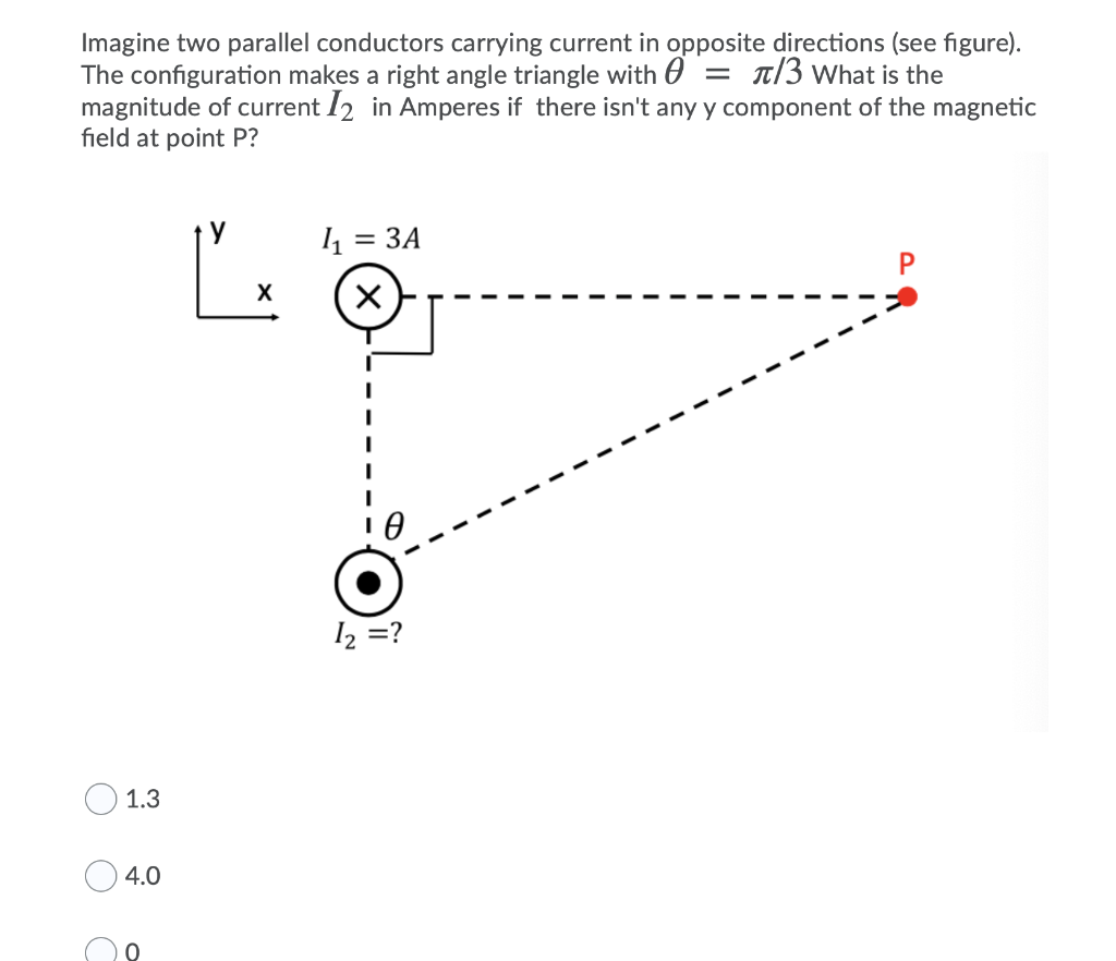 Solved Imagine two parallel conductors carrying current in | Chegg.com