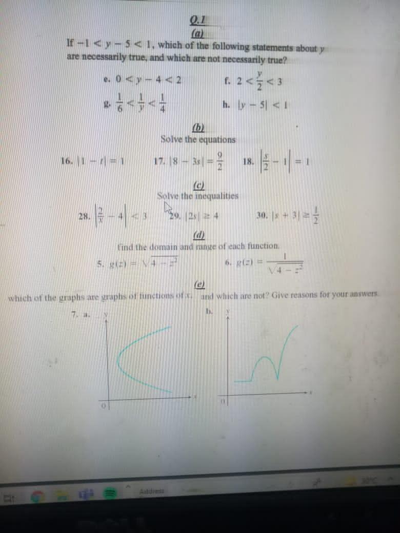 Solved 0.1 If -1 | Chegg.com