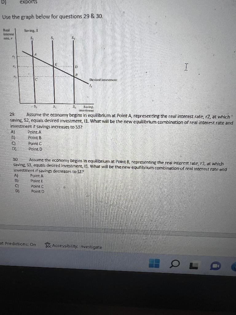 Solved Use the graph below for questions 29 \& 30 . 29. | Chegg.com