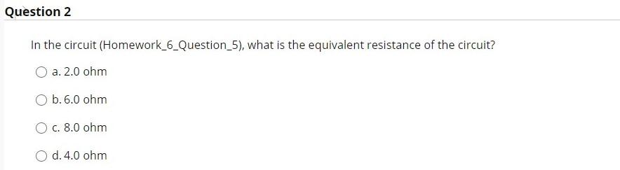 Solved Question 1 In the circuit (Homework_6_Question_3), | Chegg.com