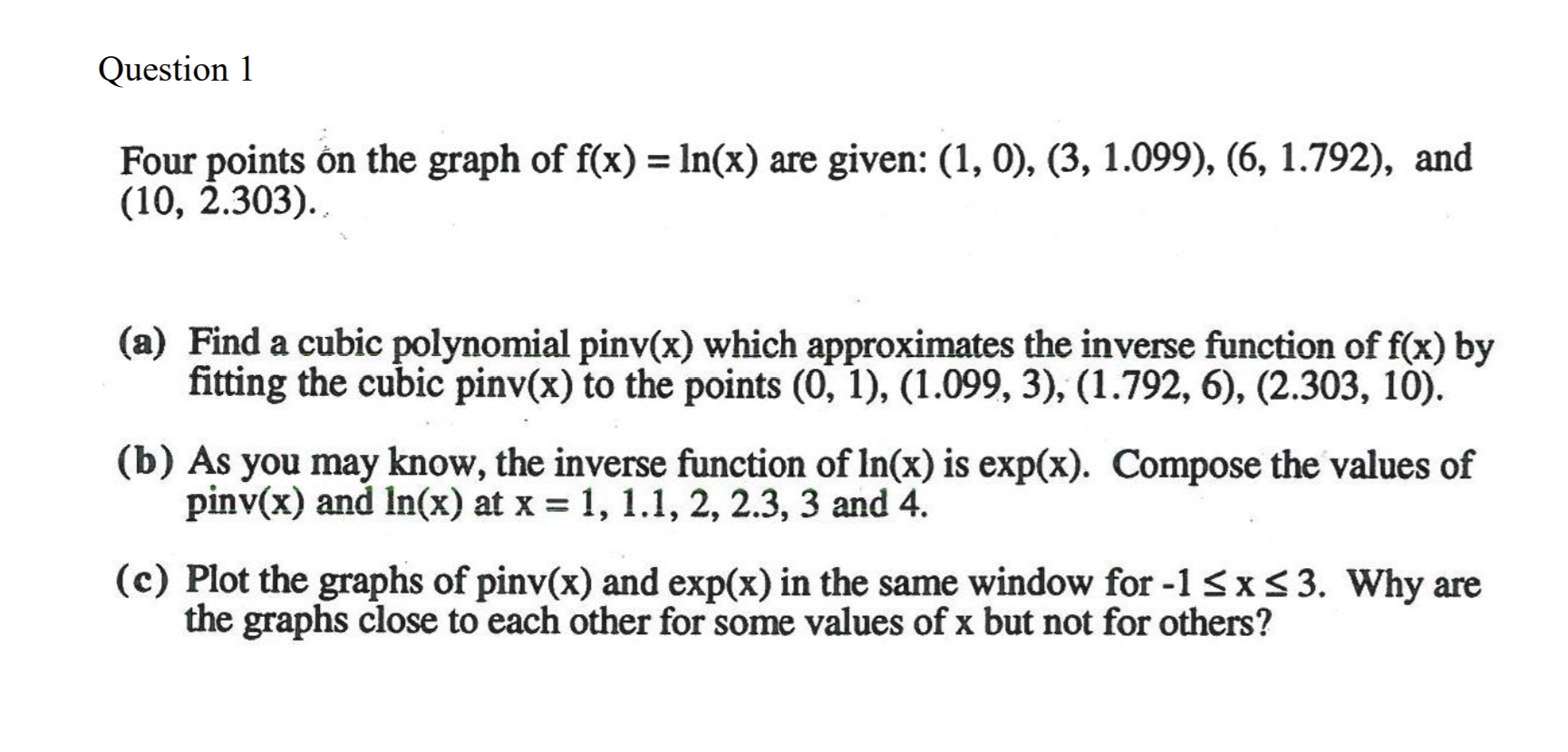 Answers Solved Need in Maple...... pinv(1), pinv(2), | Chegg.com