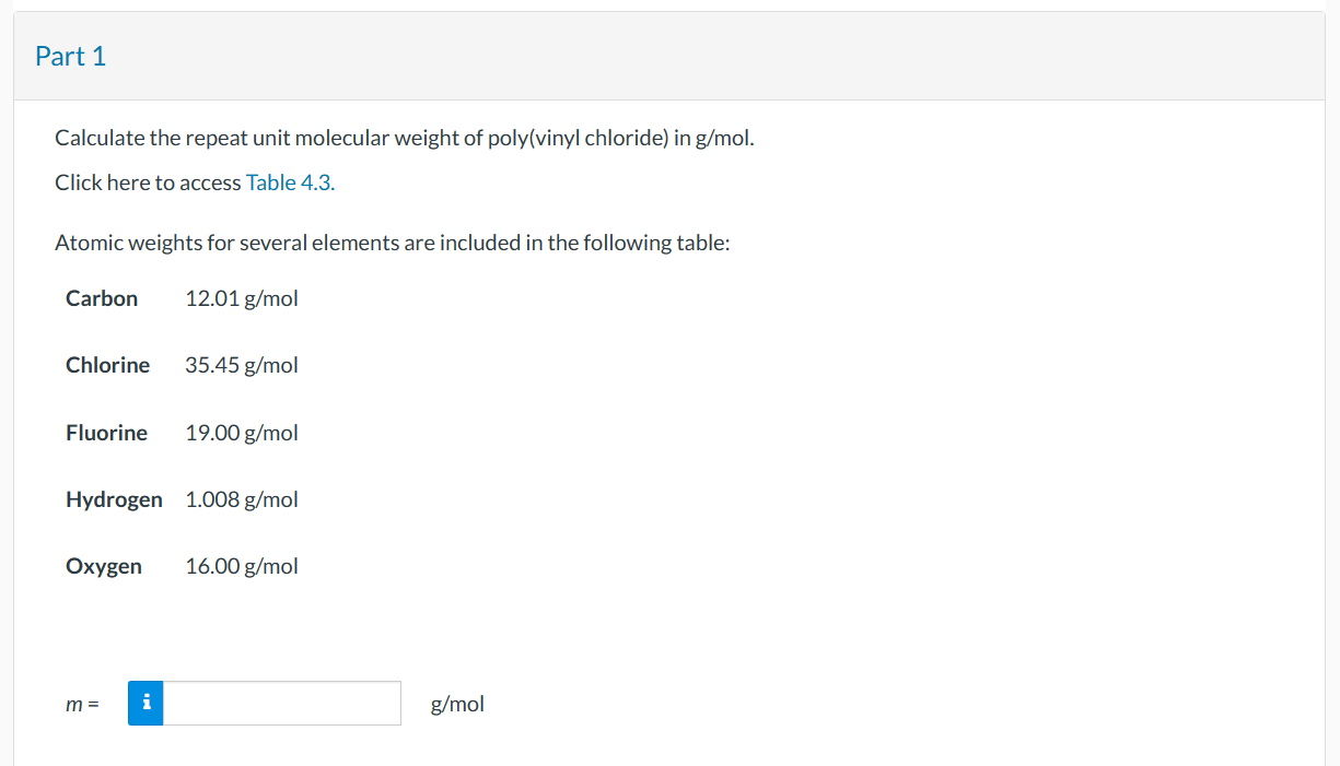 Solved For a linear polymer molecule, the total chain length | Chegg.com