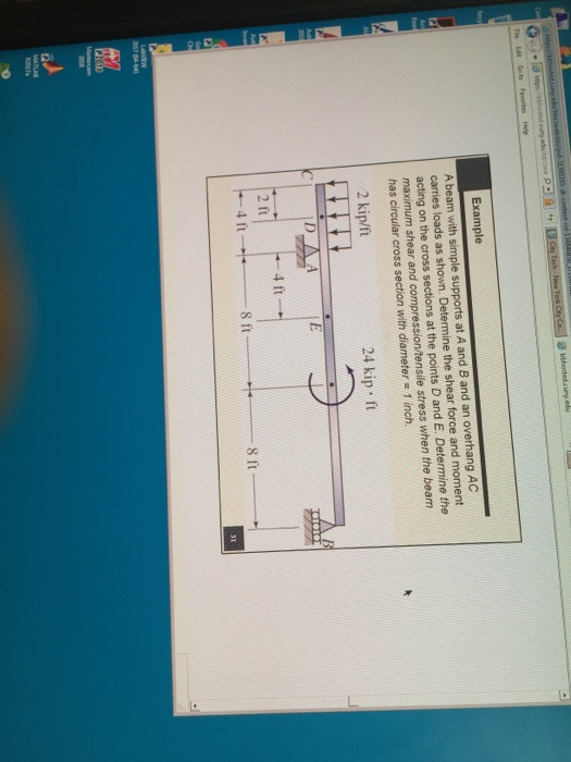 Solved Example A three-phase traffic light of weight W | Chegg.com