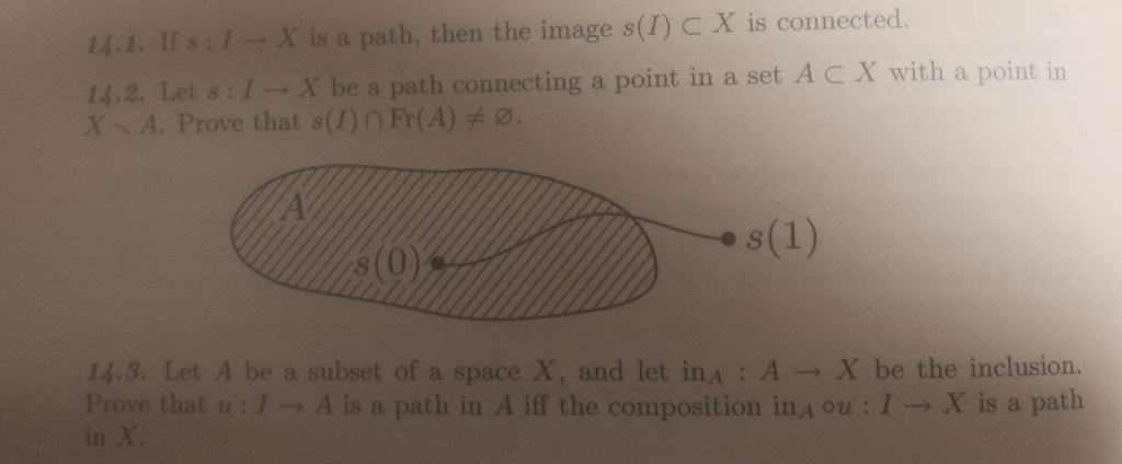 Solved (14'3 Path-Connected Sets A path-connected set (or | Chegg.com