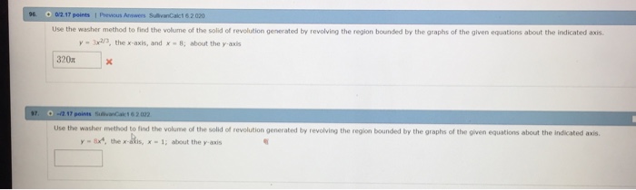 Solved 96 02.17 points I Prevous Arwwers Subancak16 2 020 | Chegg.com