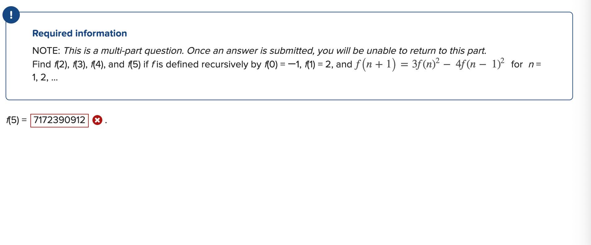 Solved NOTE: This is a multi-part question. Once an answer | Chegg.com Solved NOTE: This is a multi-part question. Once an answer | Chegg.com