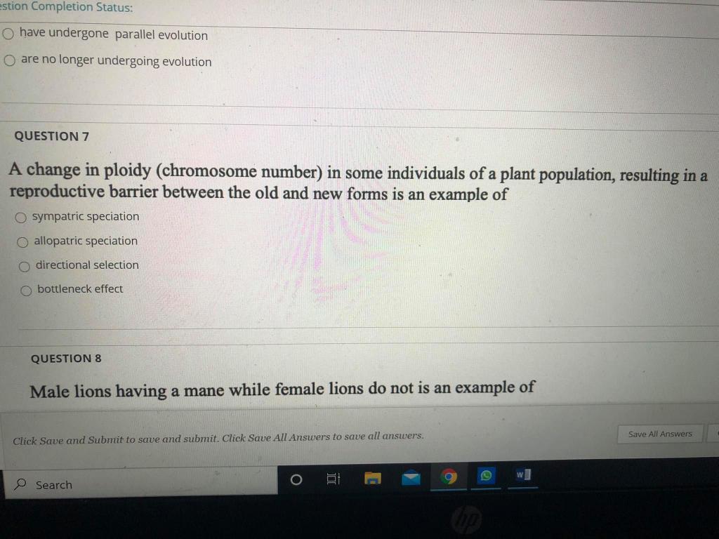 Solved Question 7: A change in ploidy ( chromosome number) | Chegg.com