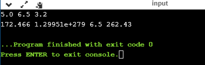 (Solved) : Given Three Floating Point Numbers X Y Z Output X Power Z X ...