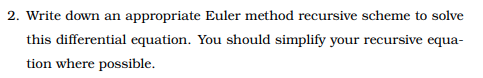 Solved Differential EquationThe ordinary differential | Chegg.com