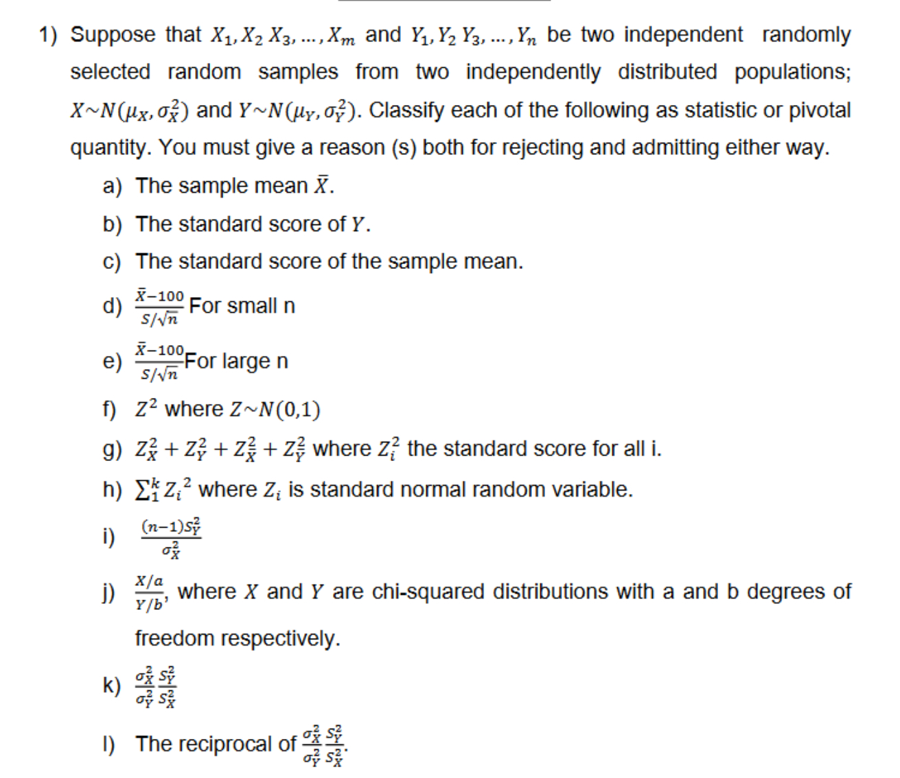 Solved Suppose that x1,x2x3,dots,xm ﻿and Y1,Y2Y3,dots,Yn ﻿be | Chegg.com
