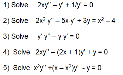 Solved Solve 2xy''-y'+1y'=0Solve 2x2y''-5xy'+3y=x2-4Solve | Chegg.com