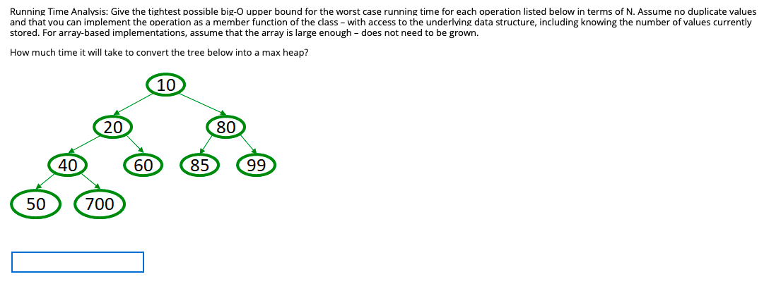 Solved Running Time Analysis: Give the tightest possible | Chegg.com