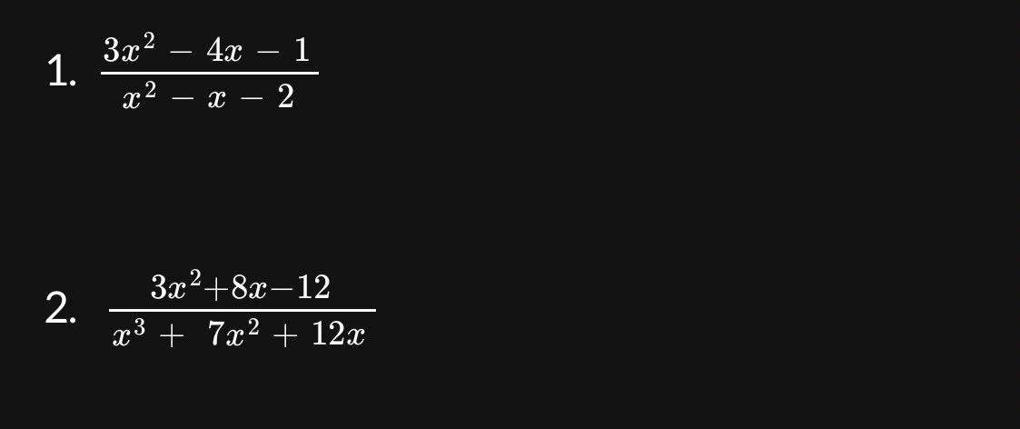 Solved Decompose then integrate the following rational | Chegg.com