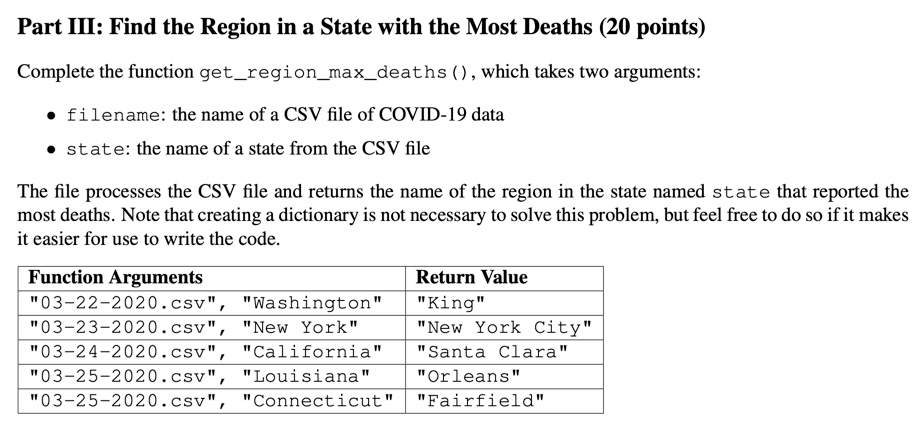 Solved python program & pls don't use import csvSample csv | Chegg.com