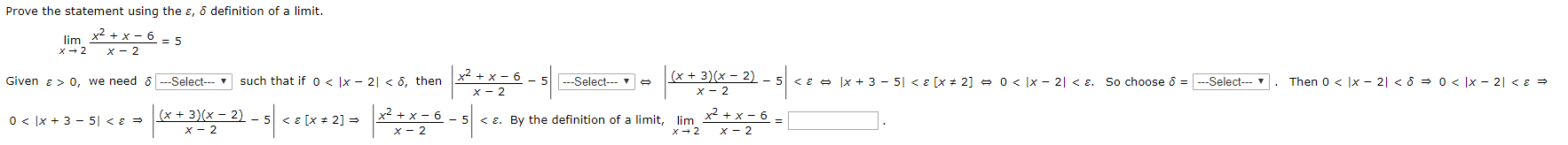 Solved Prove the statement using the a, 8 definition of a | Chegg.com