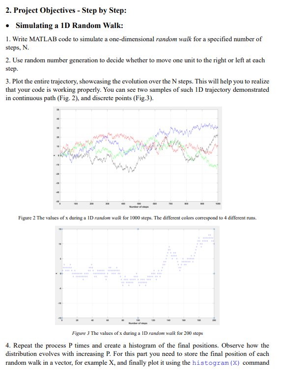 Solved 2. Project Objectives - Step by Step: - Simulating a | Chegg.com