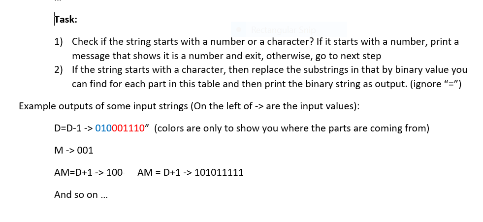 C. 3. Write a program in Python which accepts strings | Chegg.com