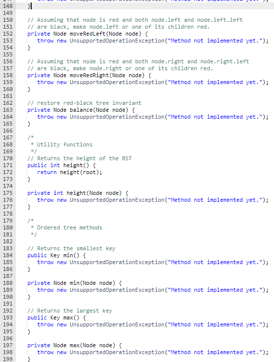 Solved In this assignment, we will implement some Red-Black | Chegg.com