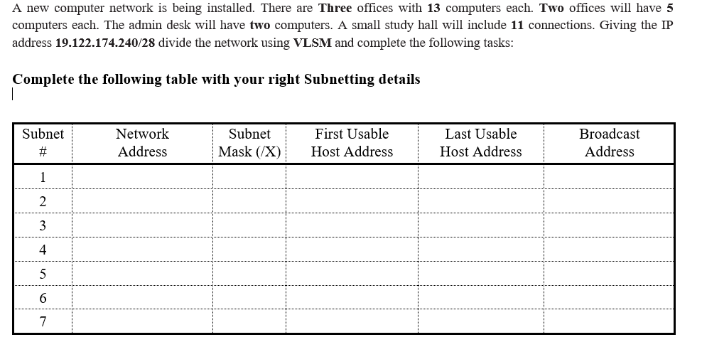 Solved A new computer network is being installed. There are | Chegg.com