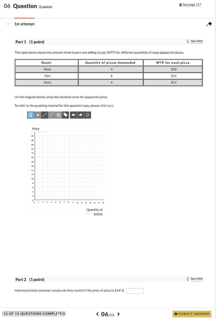 Solved 06 Question (2 points) See page 157 1st attempt Part | Chegg.com