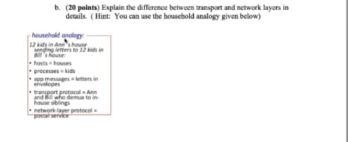 High Quality SOLUTION b. (20 ﻿points) ﻿Explain the difference between | Chegg.com