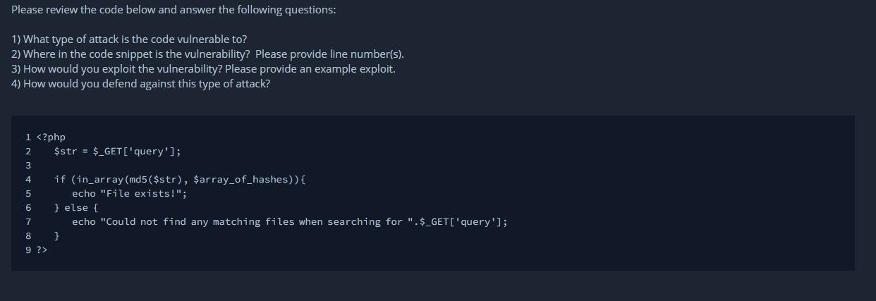Solved Please review the code below and answer the following | Chegg.com