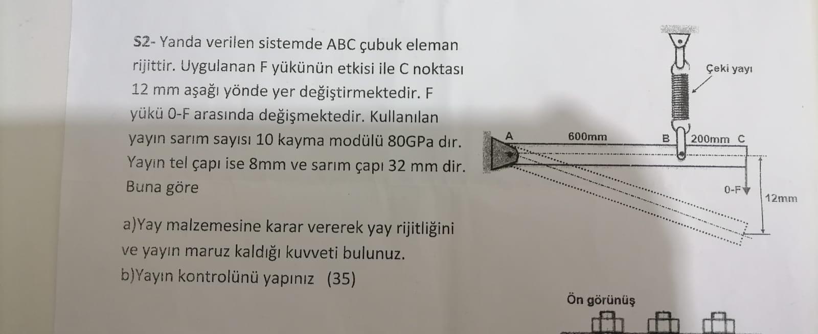 Solved In the system given on the right, the rod | Chegg.com