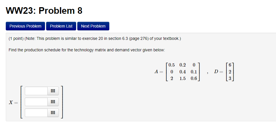 Solved WW23: Problem 8 Previous Problem Problem List Next | Chegg.com