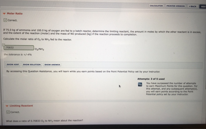 Solved CALCULATOR PRINTER VERSION BACK NEXT Problem 4.53 | Chegg.com