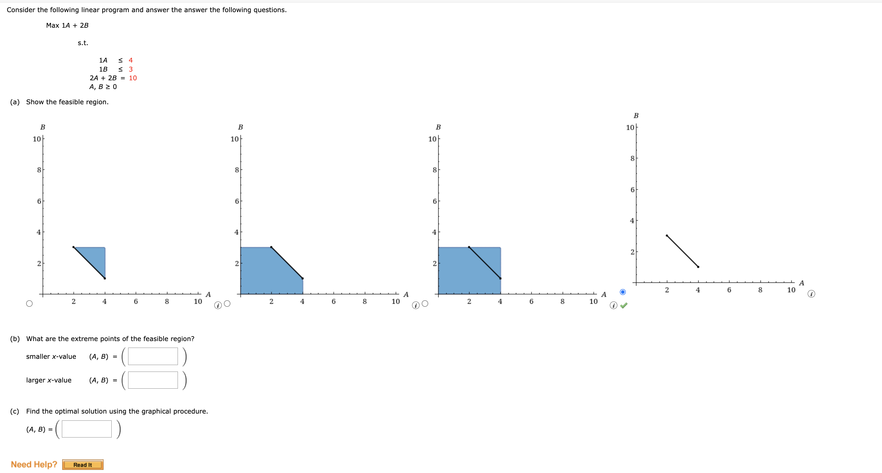 Solved Consider the following linear program and answer the | Chegg.com