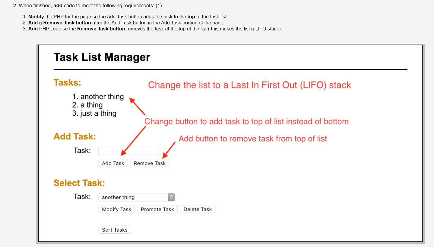 task_list.php | Chegg.com