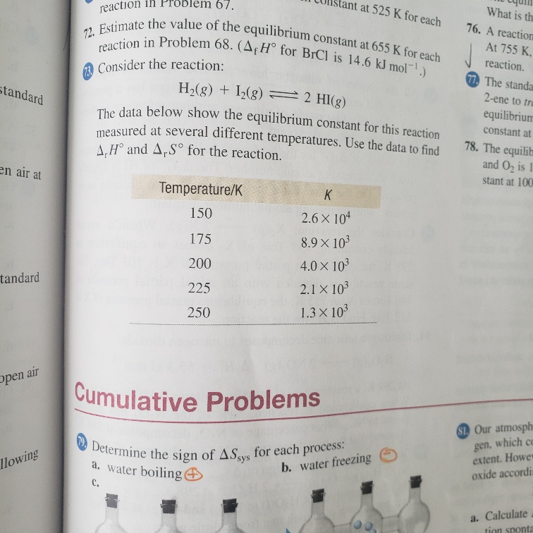 Solved please answer question 73 in detail clearly step by | Chegg.com