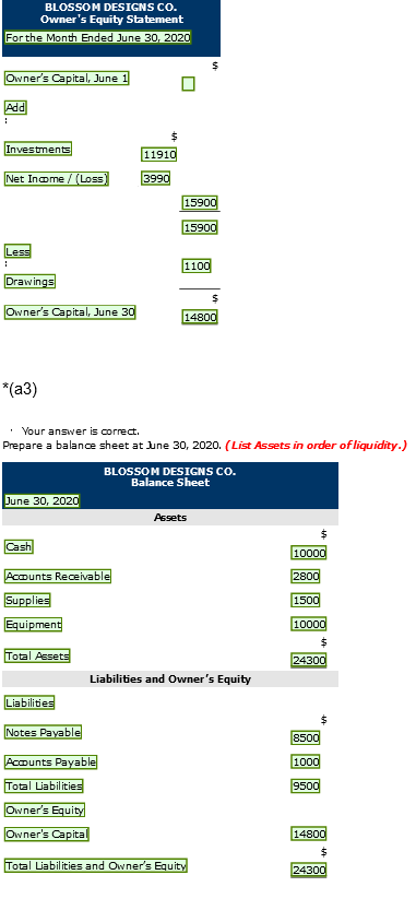 Solved *Problem 1-03A a1-a3,b1-b2 (Part Level Submission) On | Chegg.com